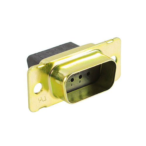 D SUB CONNECTOR/Male, 9 position, 2 row, crimp. ROHS compliant – ECA ...