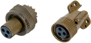 MIL-DTL-5015 Straight Plug | 3-Pin – ECA Solution