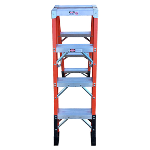 Lock-N-Climb Fiberglass Mini Dual Ladder | 4ft – ECA Solution