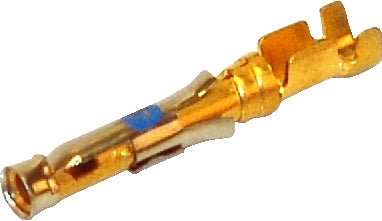CRIMP SOCKET/Female, brass material, gold plating. MATE-N-LOK series ...
